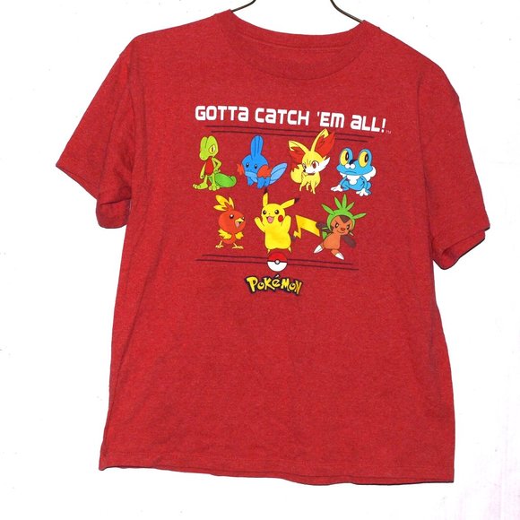Pokemon | Tops | Pokemon Red Tshirt | Poshmark